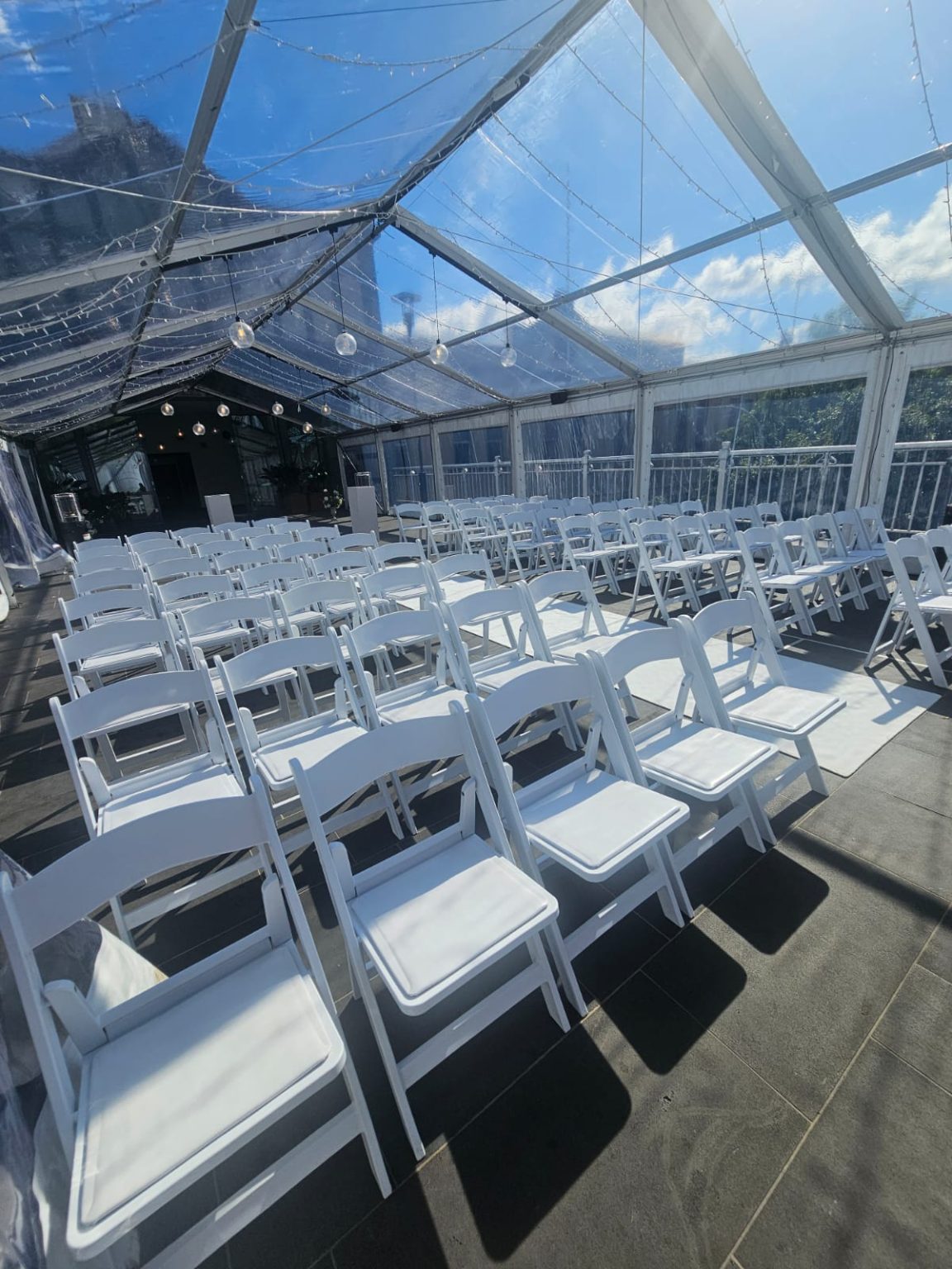 White Gladiator Chair Hire Sydney - Event Seating Hire